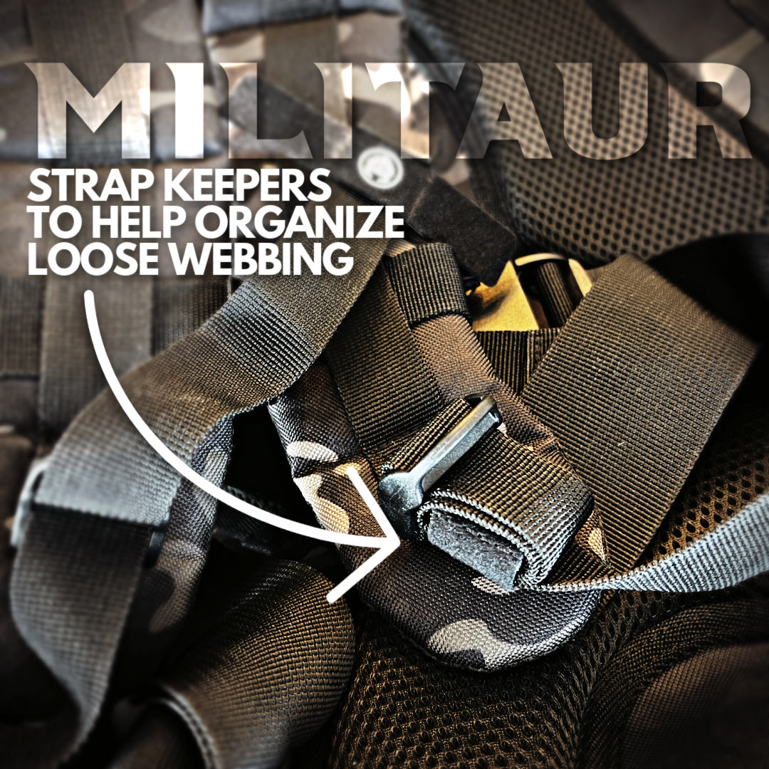 MILITAUR Strap Keepers 12pk
