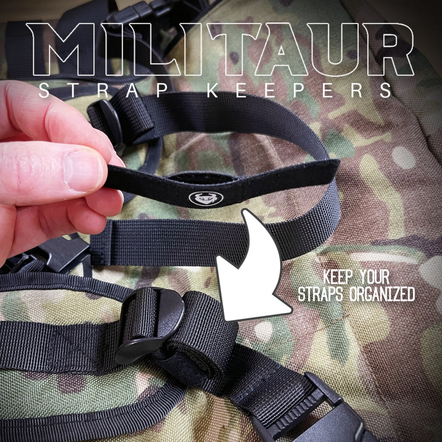 MILITAUR Strap Keepers 12pk