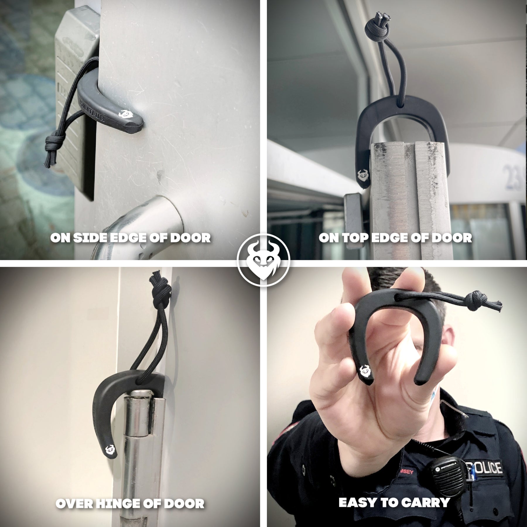 MILITAUR First Responder Door Stop/Jam (MULTI-3 Pack)