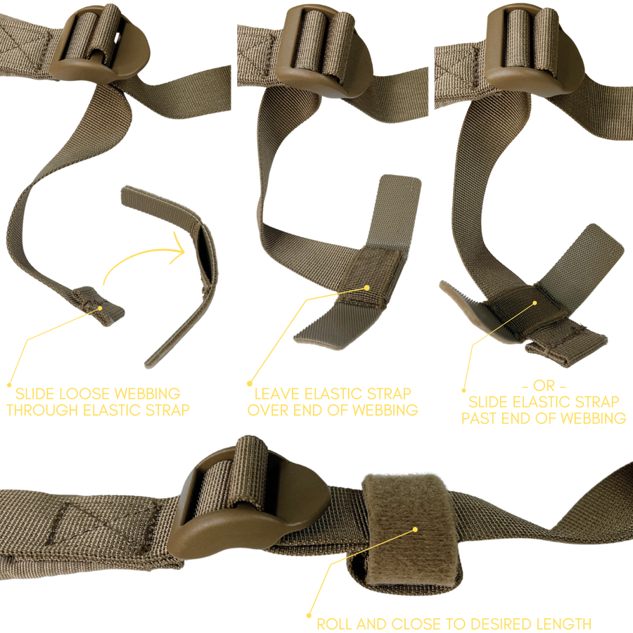 MILITAUR Strap Keepers 12pk